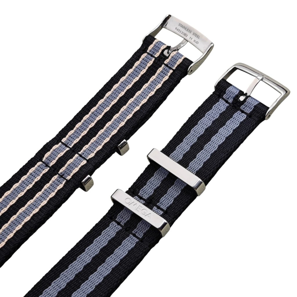 Fabric Strap for Omega Seamaster 007 No Time to Die James Bond - 20 ...