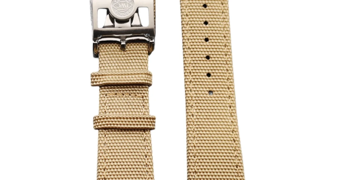 Canvas Fabric Strap for IWC Portugieser, Portofino, Big Pilot – 20/21 ...